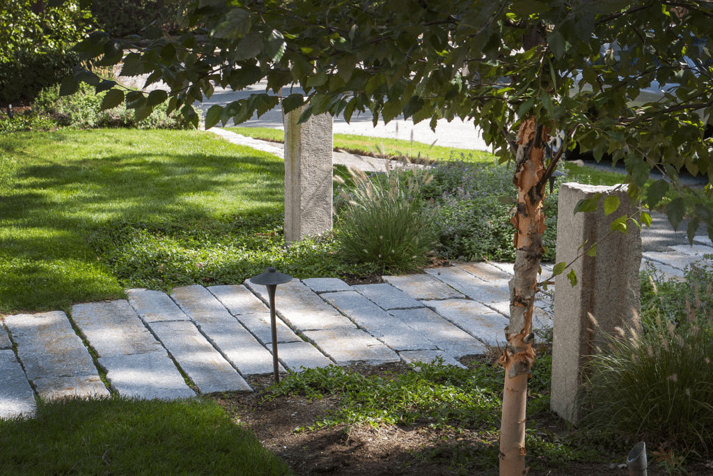 Reclaimed Stone: A Well-Worn Path | a Blade of Grass | Boston Landscape ...