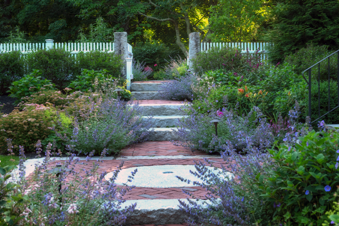 Reclaimed Stone: A Well-Worn Path | a Blade of Grass | Boston Landscape ...